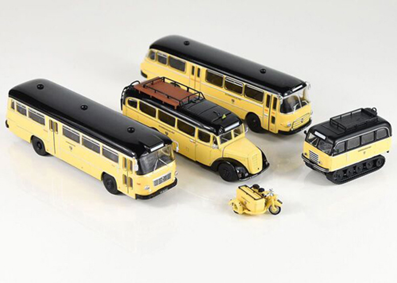 Steyr Hacker Lohner MOTORMULI M80 1951 Österreichische Post 1:87 HO ...