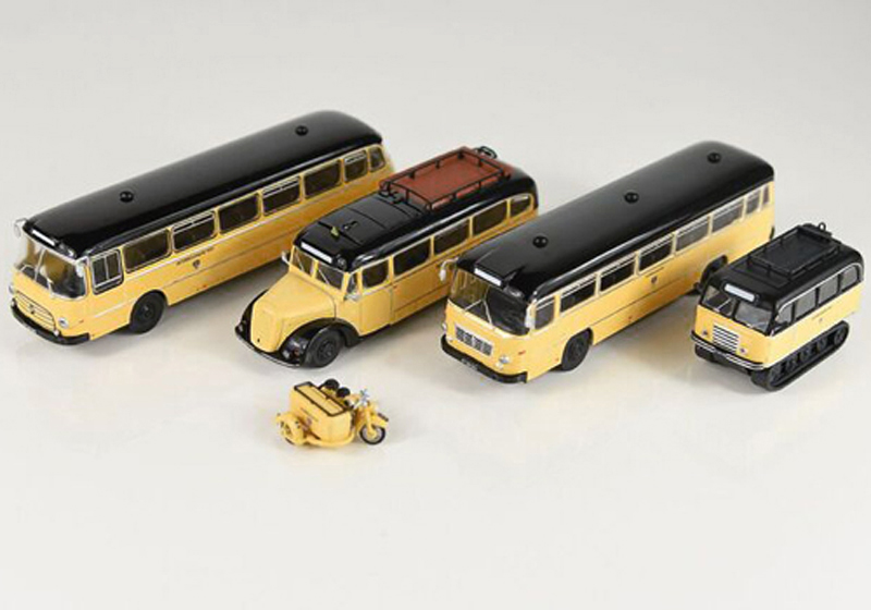 Steyr Hacker Lohner MOTORMULI M80 1951 Österreichische Post 1:87 HO ...